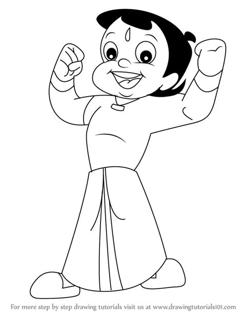 Chota Bheem Cartoon Drawing At PaintingValley Com Explore Collection Of Chota Bheem Cartoon