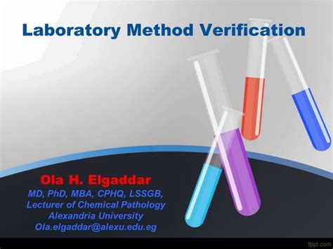 laboratory method verification march 2017 pdf