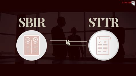 Understanding Sbir And Sttr Programs Startupnv