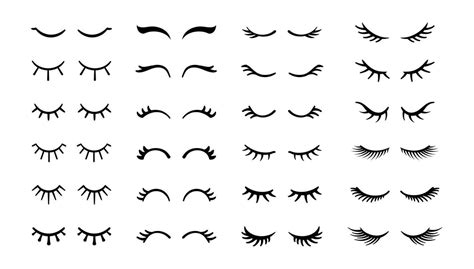 Eyes Cartoon With Eyelashes At Kai Hartung Blog
