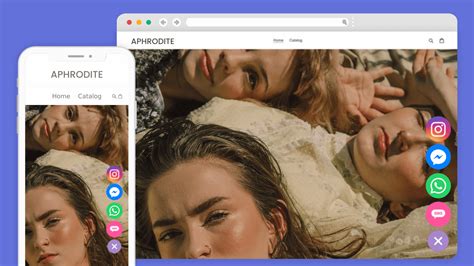 Floating Chat Widget Contact Chat Icons Telegram Chat Line Messenger
