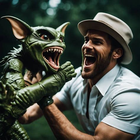 Gremlin Vs Man By Artifyxcollective1 On Deviantart