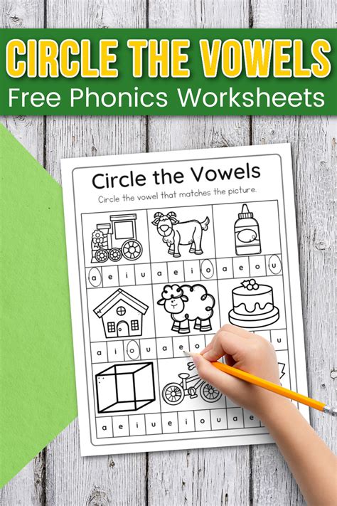 Vowels Worksheets Vowel Short Worksheet Sound Grade Workshee