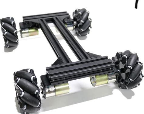 Szdoit Mecanum Wheel 4wd Metal Robot Car Chassis Kit De Aprendizaje Con Control Remoto Para