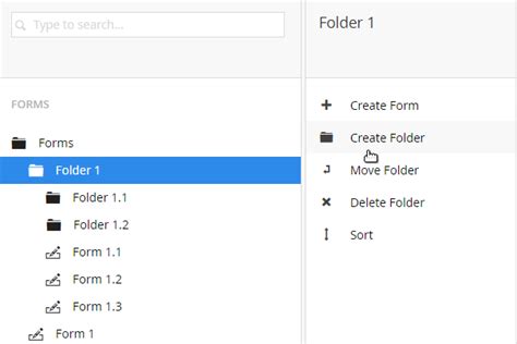 Manage Forms In Folders Like In Umbraco Forms On Perplex Steroids