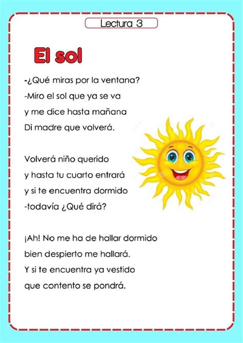 Pin De Lucerito En Lecturas Cortas Lectura Corta Ejercicios De