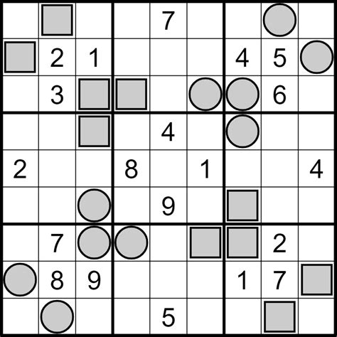 RULES Classic Sudoku Rules Apply Cells Containing Grey Circles Contain Only Odd Digits Cells