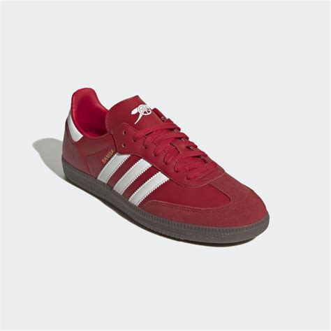 Adidas Originals Adidas Samba Classic Og Core White Scarlett Red Green Night For Men Lyst