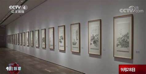 海上风扬范扬书画展在上海举行 国际在线新闻频道