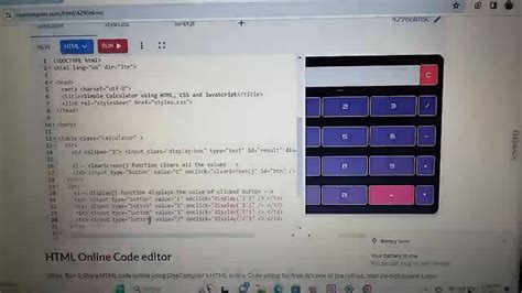 Balakamatchi S On Linkedin Internpe Simple Calculator With Help Of Htmlcss And Javascript