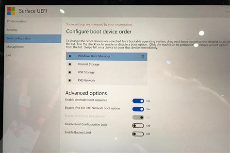 Configuring Surface Firmware Settings Using Dfci In Microsoft Intune