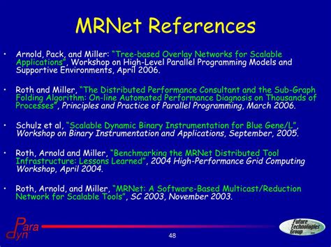 Ppt The Mrnet Tree Based Overlay Network Powerpoint Presentation