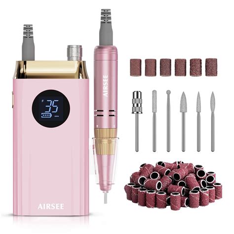 Airsee Professional Portable Nail Drill 35000rpm