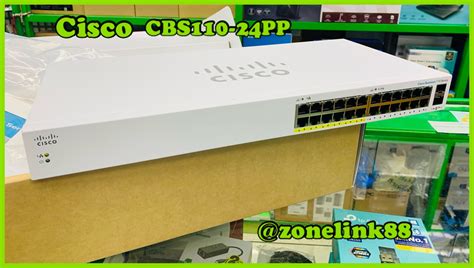 Gigabit Switching Hub Cisco Cbs110 24pp Eu 24 Port 12 Port Poe 2 Port Sfp Th