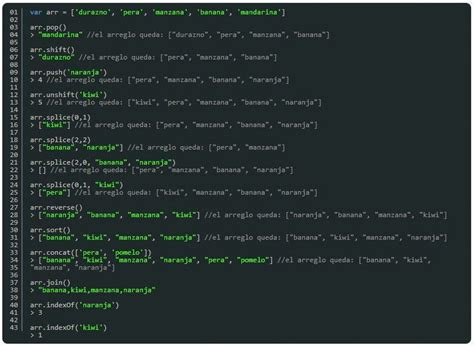 Arreglos Proyecto Javascript