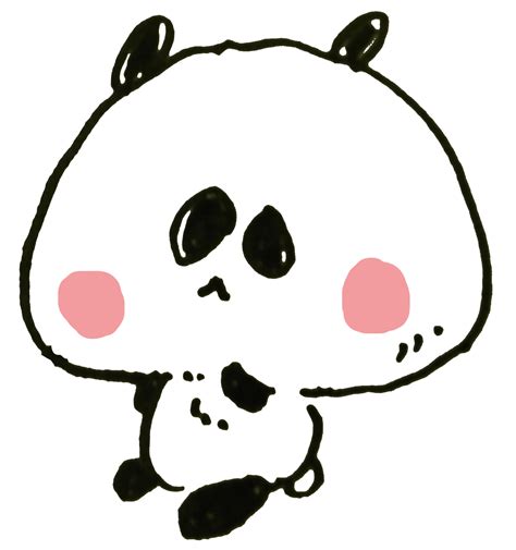 見た目以上にどうもうな動物パンダのイラスト ゆるくてかわいい無料イラスト素材屋ぴよたそ