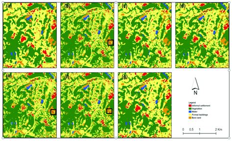 Lulc Maps Obtained Using Different Feature Combinations From A Txts