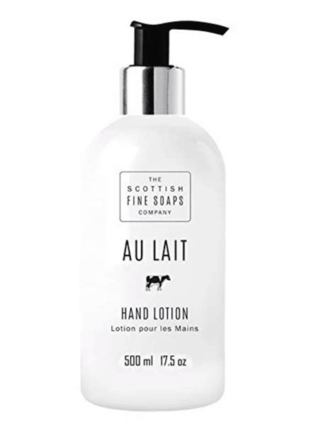 Scottish Fine Soaps Au Lait Creamy Hand Lotion With Sweet Almond Oil