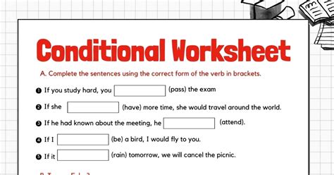 Conditionals Exercises Conditionals Worksheet ESL