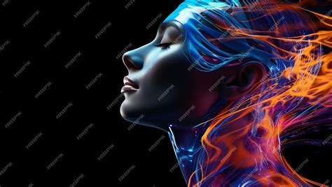 Premium Ai Image Human Scan Visualization