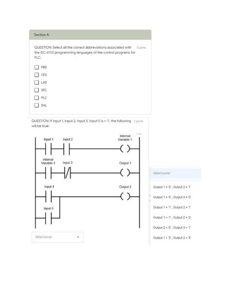 Solved QUESTION What Will Happen In The PLC Controlled Chegg Com