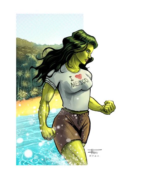 She Hulk Transformation Manic