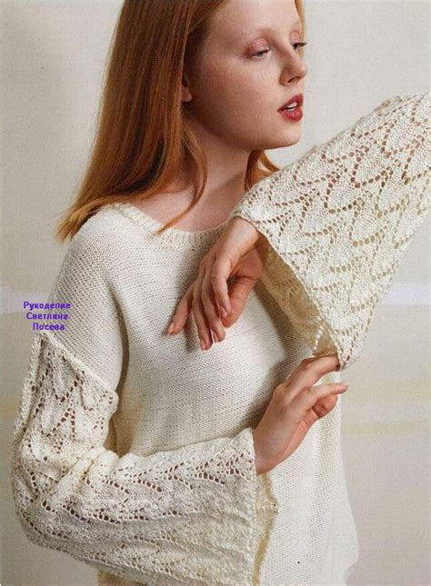 ВСЕГДА В ТРЕНДЕ ВЯЖЕМ РОСКОШНЫЕ ЛЕТНИЕ МОДЕЛИ джемпер ДВА топа палантин и кардиган СХЕМЫ