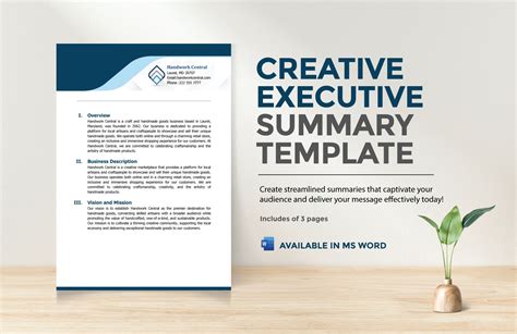 Executive Summary Template Free Download