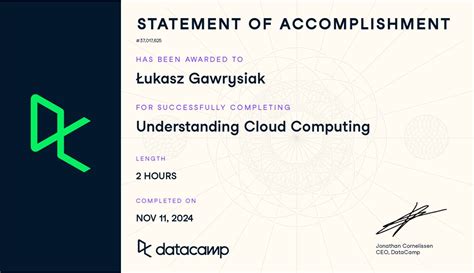 Datacamp Cloudcomputing Certificate Professionaldevelopment Lukasz Gawrysiak