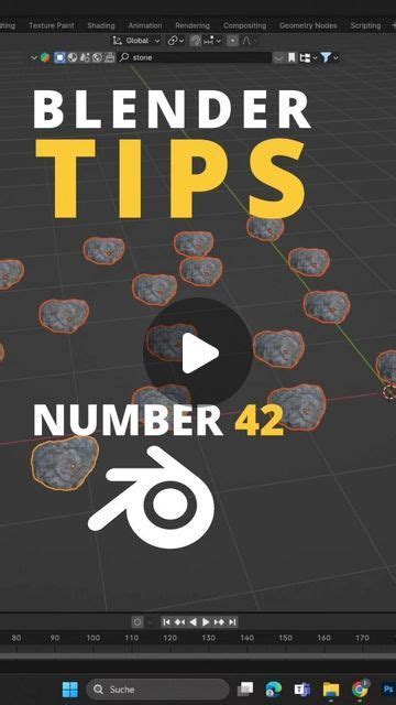 Faebe Tutorials On Instagram Blender Tip 42 Randomize Objects ️ B3d