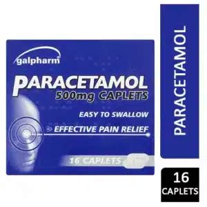 Paracetamol Caplet 16s Greenoranges