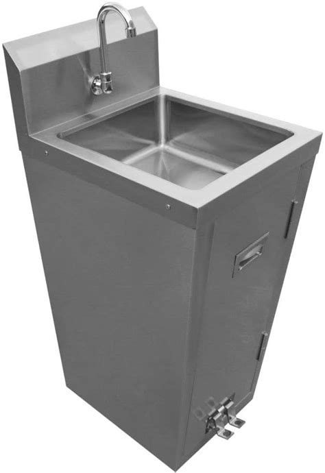THORINOX TPS 1617 Pedestal Hand Sink With 2 Pedals Commercial Duty NSF Certified Ideal For