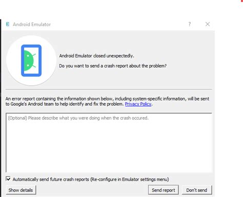 Cannot Launch Android Virtual Devices Avds In Android Studio Stack