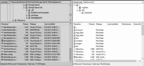 56 FTP Connection And Folder List The Site Wwwroot Folder Is Where Download Scientific