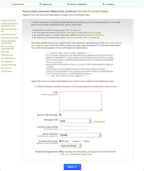 Order A Wildcard SSL Certificate SSL Com