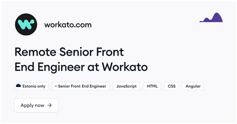 Himalayas On Linkedin Remote Senior Front End Engineer Job At Workato
