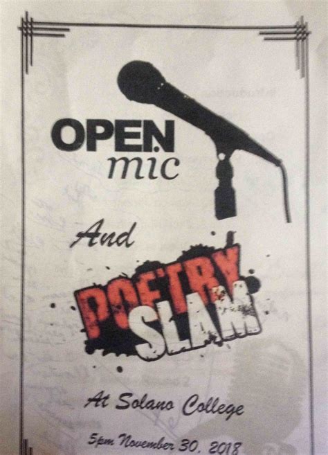 Mark Alburger 2018 November 30 Open Mic And Poetry Slam
