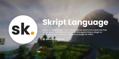 Custom Code You A Skript For Your Minecraft Server By Theflyingstudio