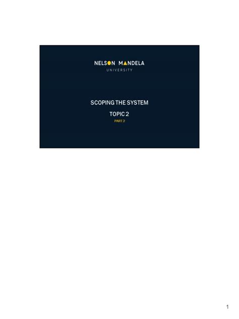 Topic 2 Scoping The System Part 2 Pdf Information Information System Topic 2 Scoping The System Part 2 Pdf Information Information System