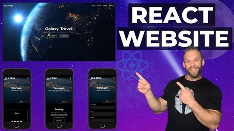 Build A React Js Website From Scratch Beginner Tutorial Using React Router Dom Youtube