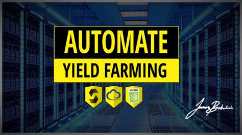 How To Automate Yield Farming Harvesting Rewards With A Quick Dirty Script JamesBachini Com