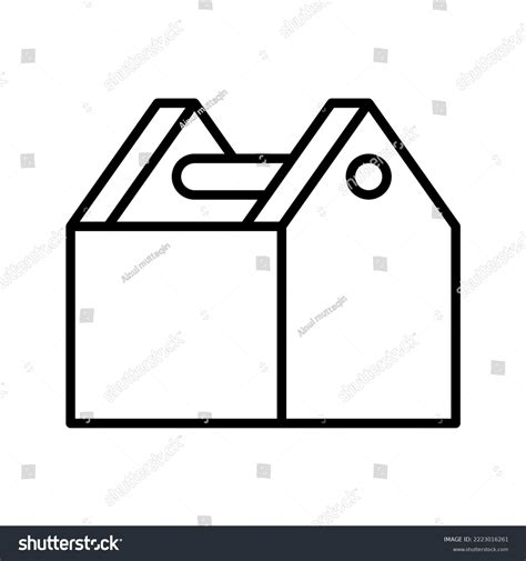Tools Box Line Icon Concept Web Stock Vector Royalty Free 2223016261 Shutterstock