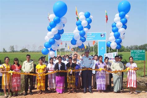 ထန်းတပင်မြို့နယ်၌ ၇၈ နှစ်မြောက်တပ်မတော်နေ့ကို ကြိုဆိုဂုဏ်ပြုသောအားဖြင့