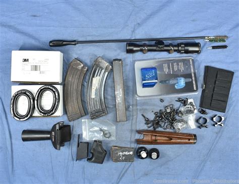 ASSORTED GUN PARTS AND ACCESSORIES - Other Rifle Accessories & Parts at ...