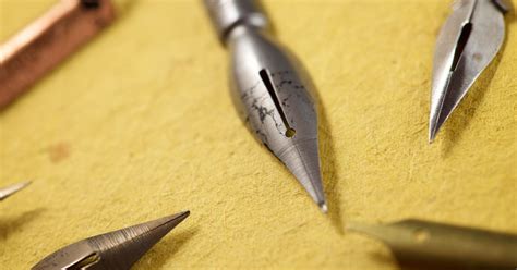 How To Clean Dip Pen Nibs Quickly And Efficiently