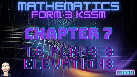 Mathematics Form 3 Kssm Chapter 7 Plans And Elevations Youtube