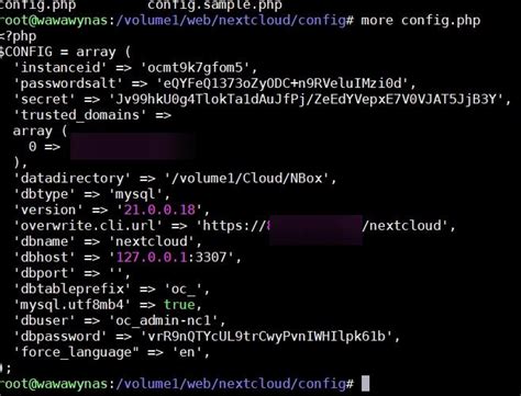 Impossible to install NEXTCLOUD ℹ Support Nextcloud community