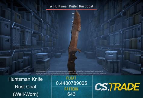 Huntsman Knife Rust Coat ⭐️ Cs2 Skin