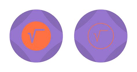 Square Root Symbol Vector Icon 28743437 Vector Art At Vecteezy