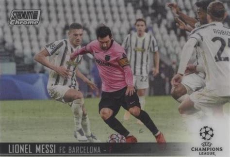 2020 21 Topps Stadium Club Chrome Uefa Champions League Lionel Messi